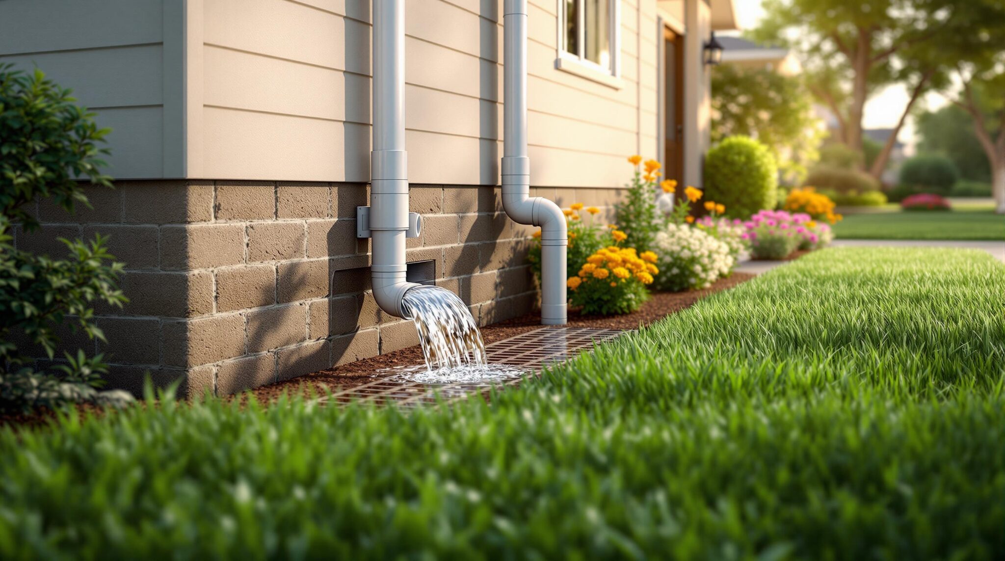 How Downspout Disconnection Reduces Flooding - Pro Landscape