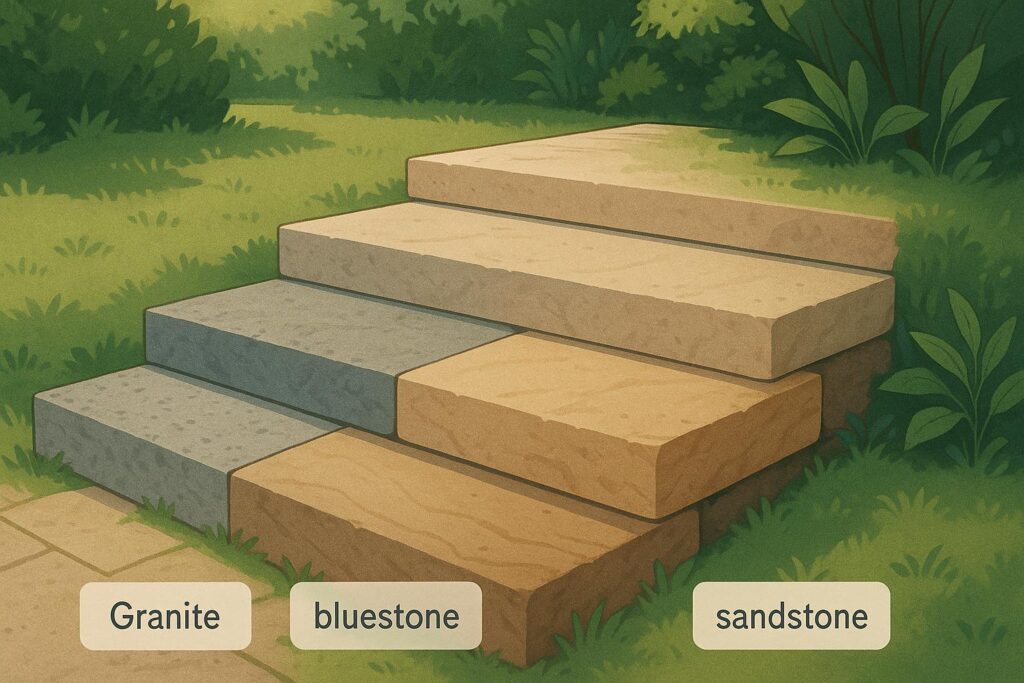 Top 7 Natural Stone Types for Outdoor Steps - Pro Landscape