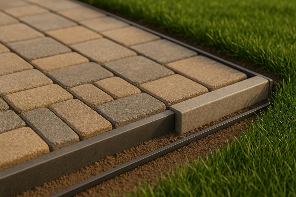 Edge Restraints for Interlocking Pavers - Pro Landscape