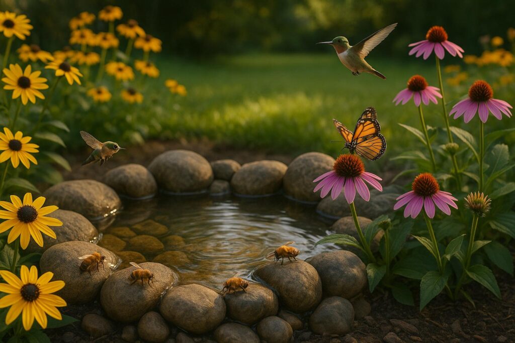 Ultimate Guide to Pollinator Water Features in Maryland - Pro Landscape